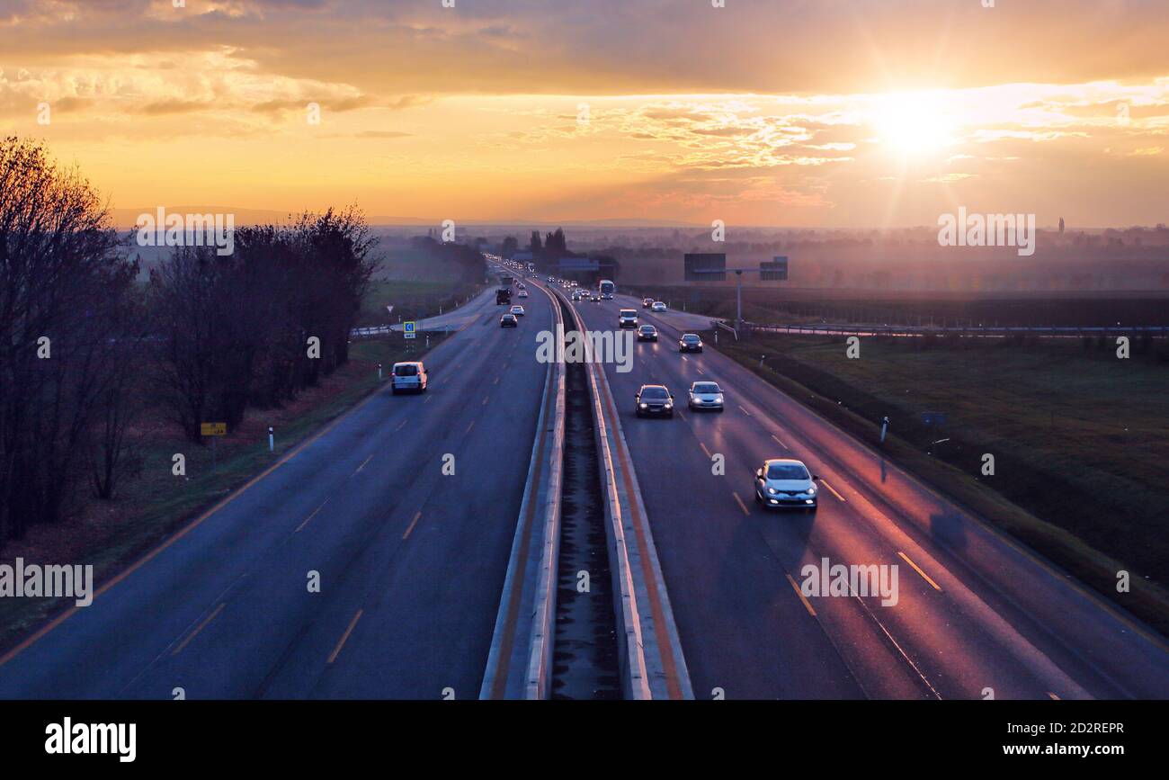 Transportation highway hi-res stock photography and images - Alamy