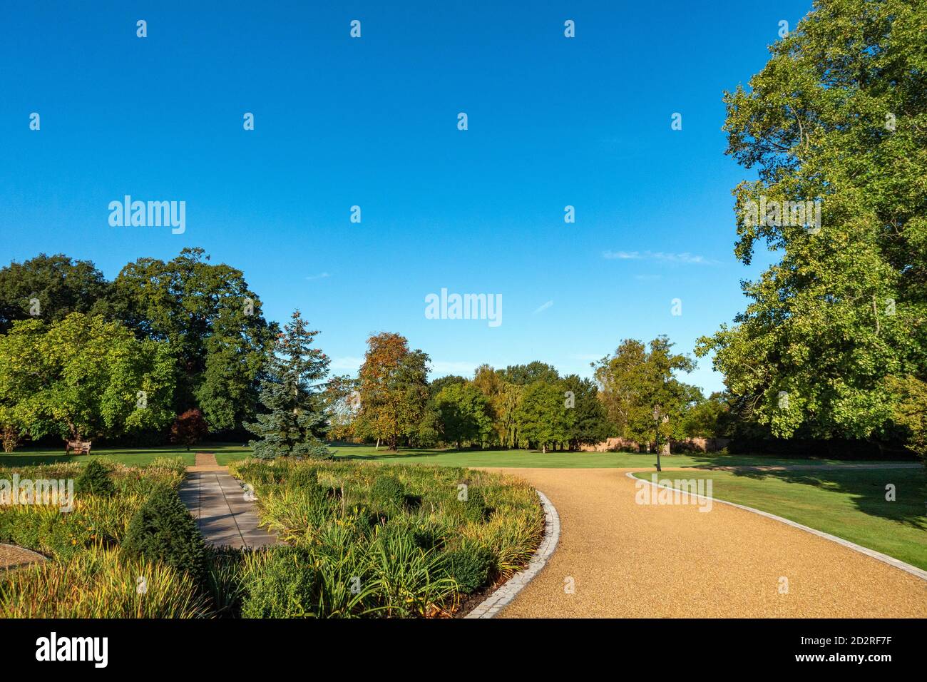 English country house driveway Stock Photo - Alamy