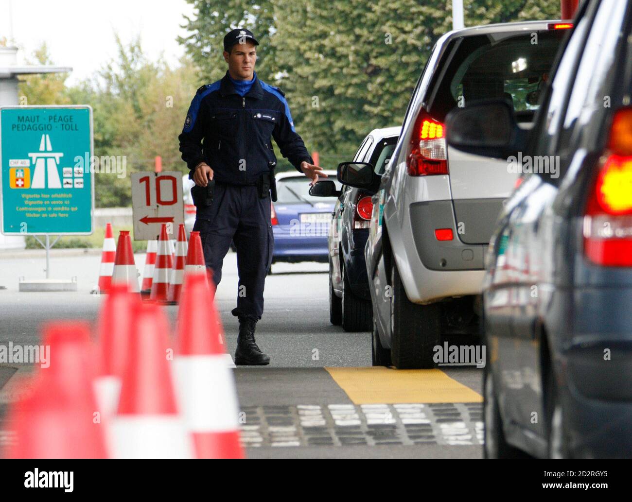 Schengen zone switzerland hi-res stock photography and images - Alamy