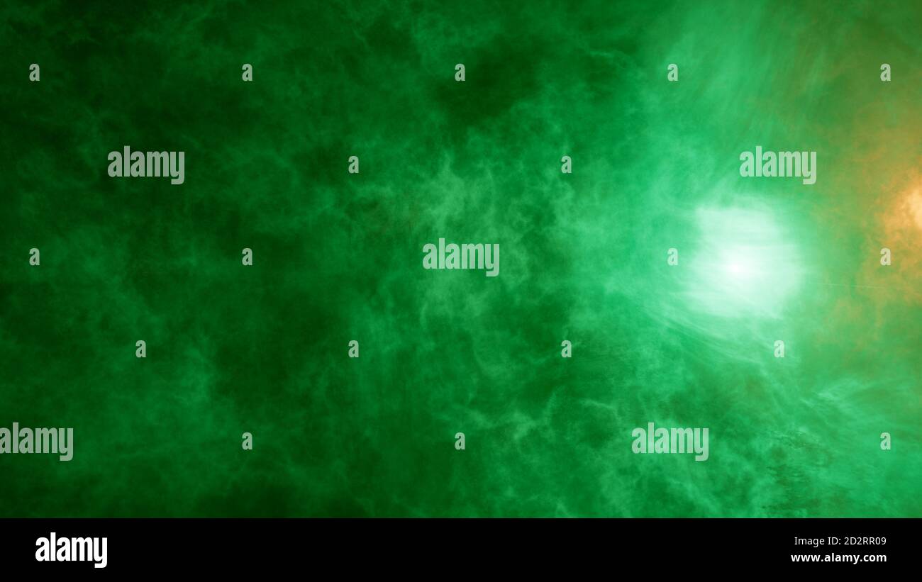 Abstract image of nebula, cosmic smoke and volumetric light Stock Photo ...
