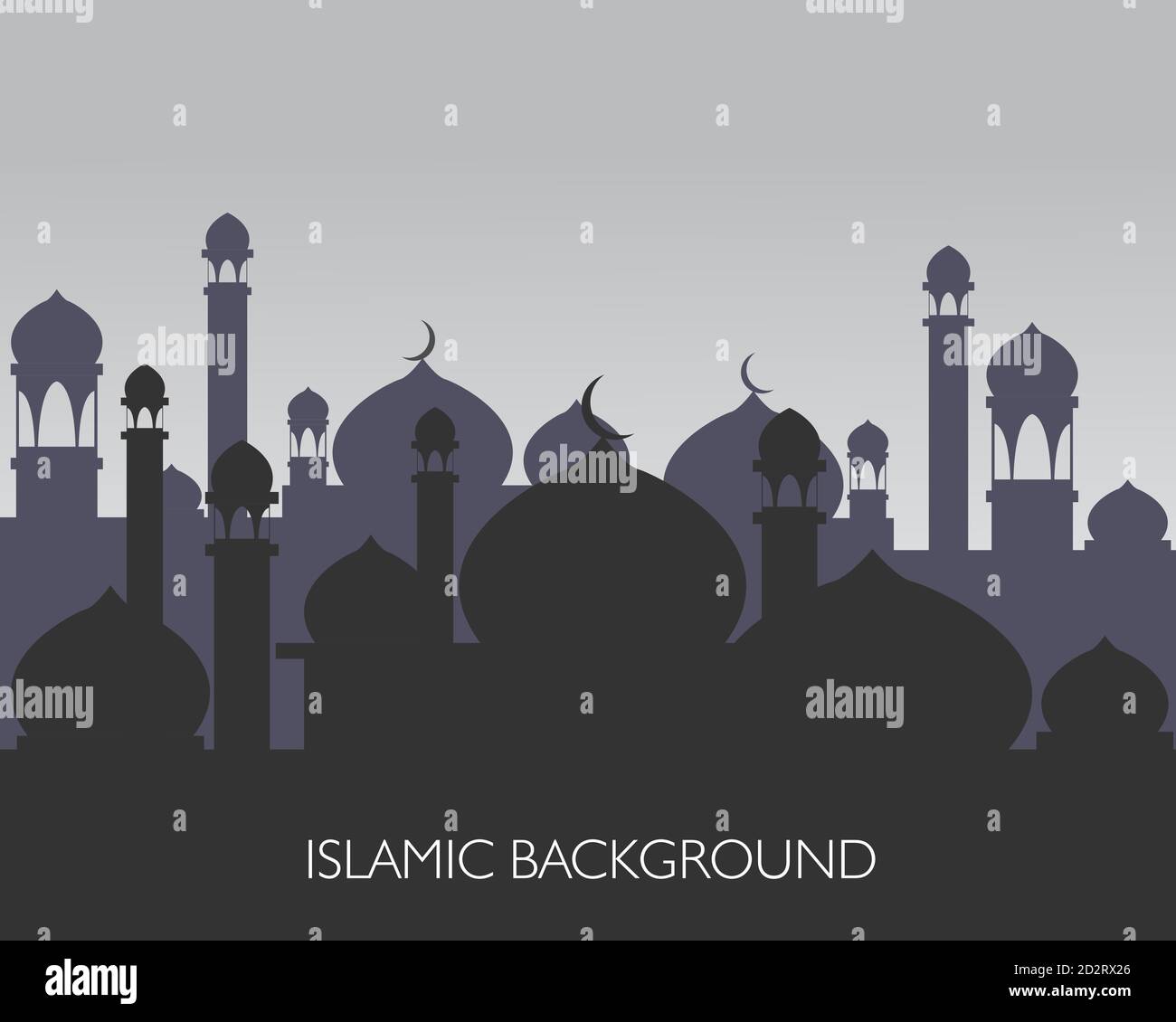 Illustration vector design of Islamic Background Stock Vector Image ...