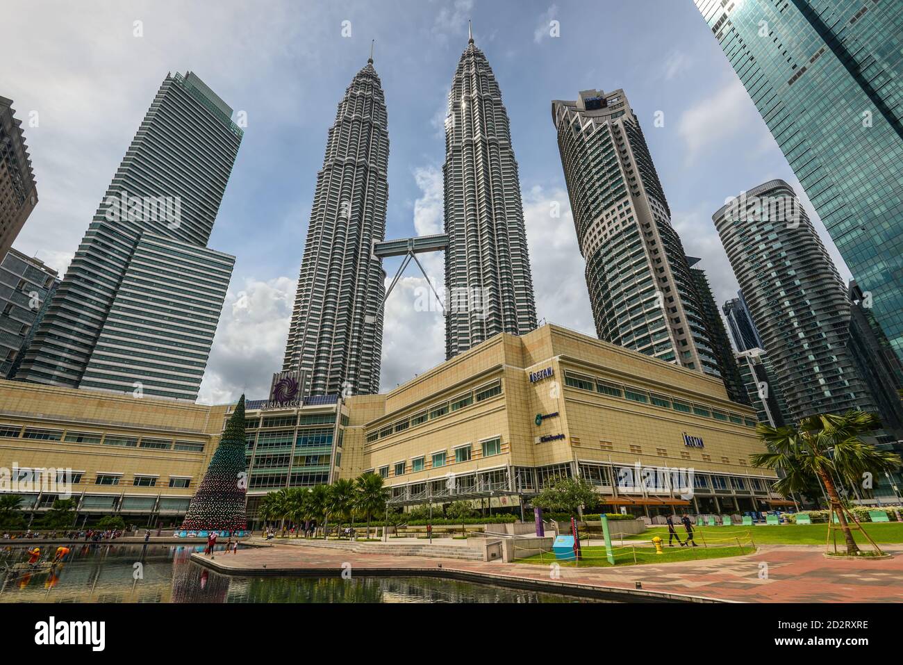 Kuala Lumpur, Malaysia - December 2, 2019: Cityscape of the Petronas ...