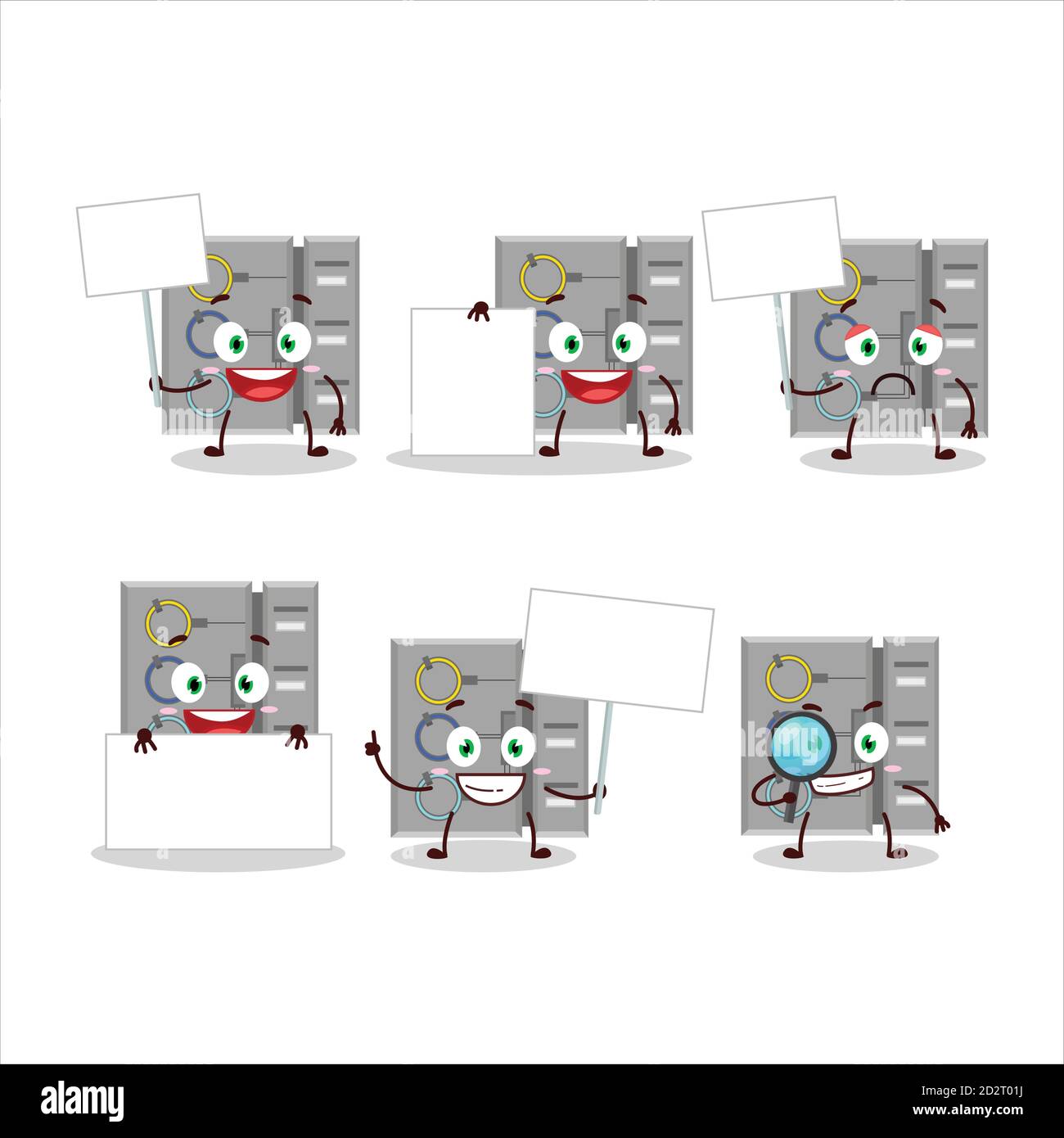 Among us task machine cartoon character bring information board Stock ...