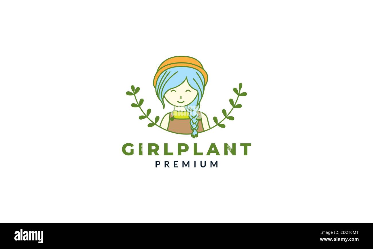 Mother Daughter Gardening Stock Vector Images Alamy