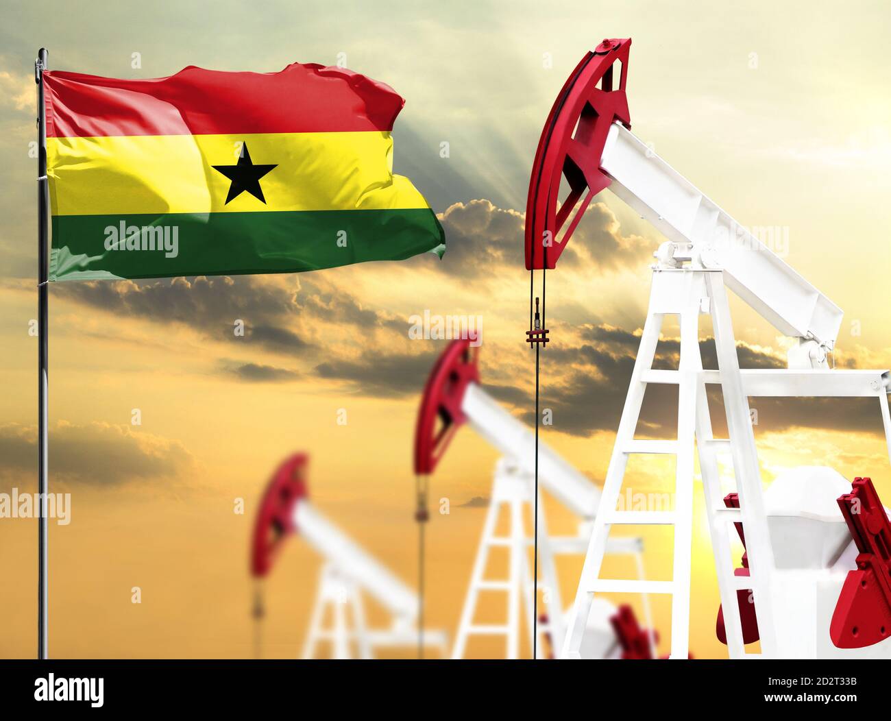 Ghana oil rig hi-res stock photography and images - Alamy
