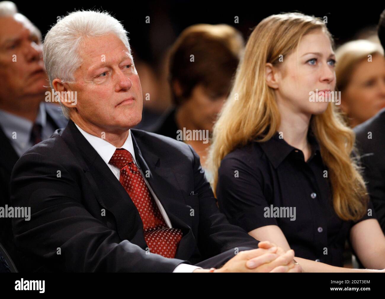 U s president bill clinton sits hi-res stock photography and images - Alamy