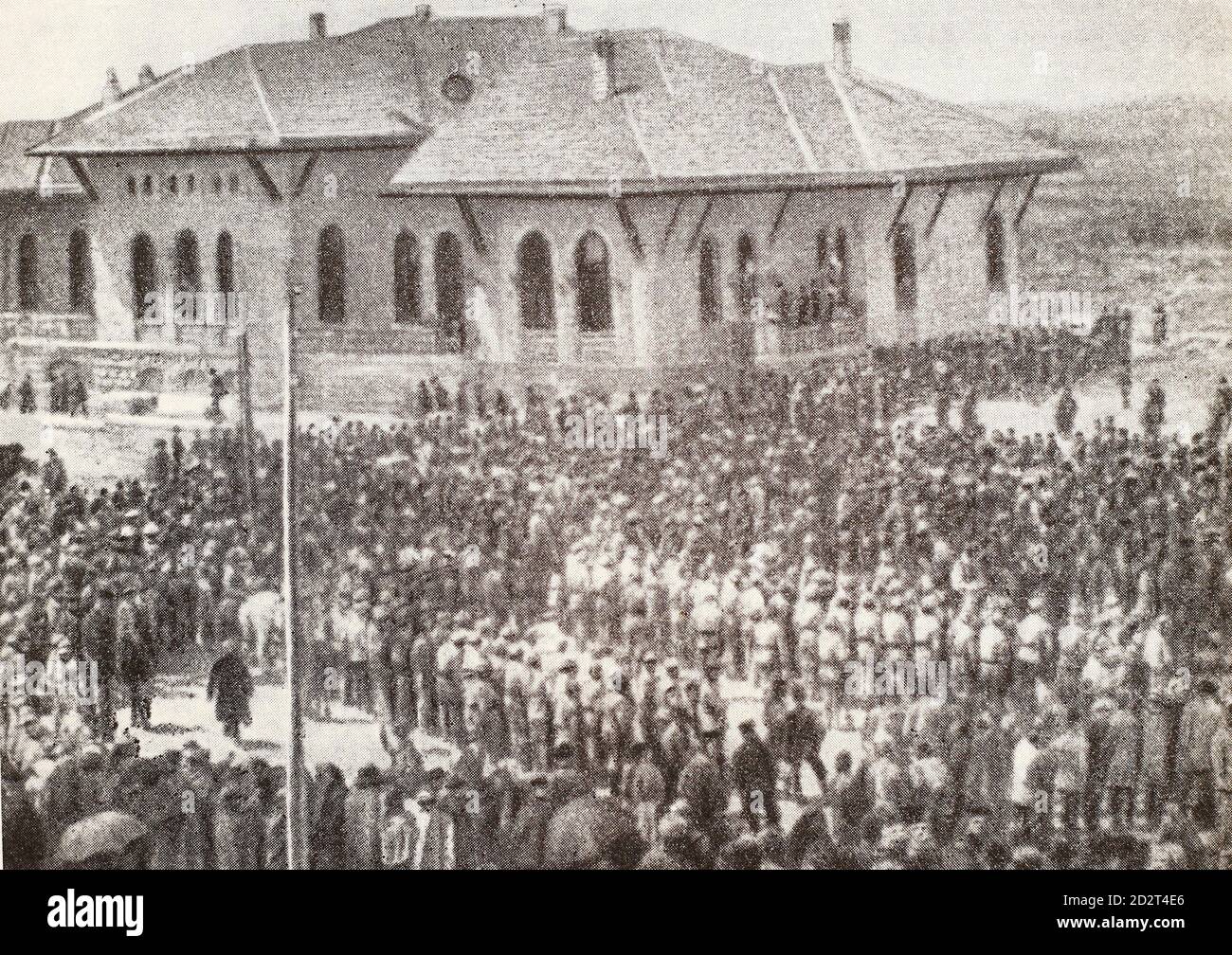 Inauguration of the Turkish Grand National Assembly on 23 April 1920 ...