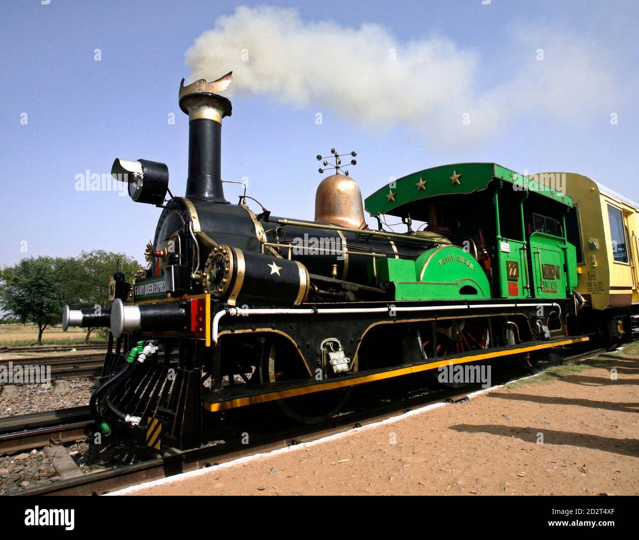 The fairy queen steam locomotive hi-res stock photography and images ...