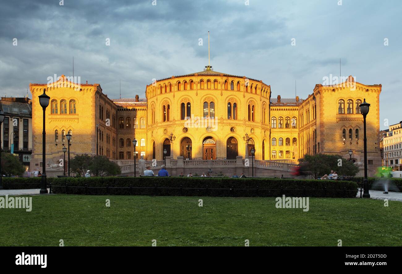 Stortinget hi-res stock photography and images - Alamy