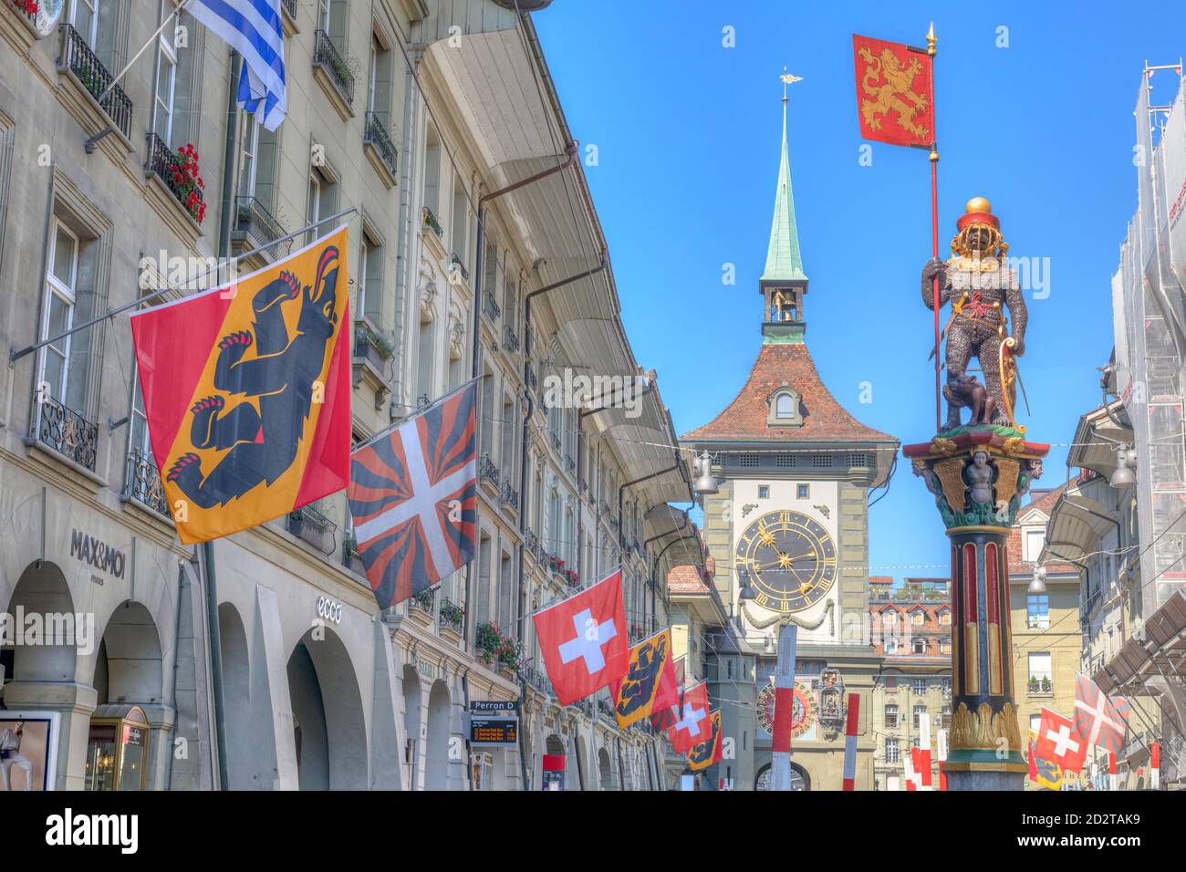 Bern switzerland historic street kramgasse hi-res stock photography and ...