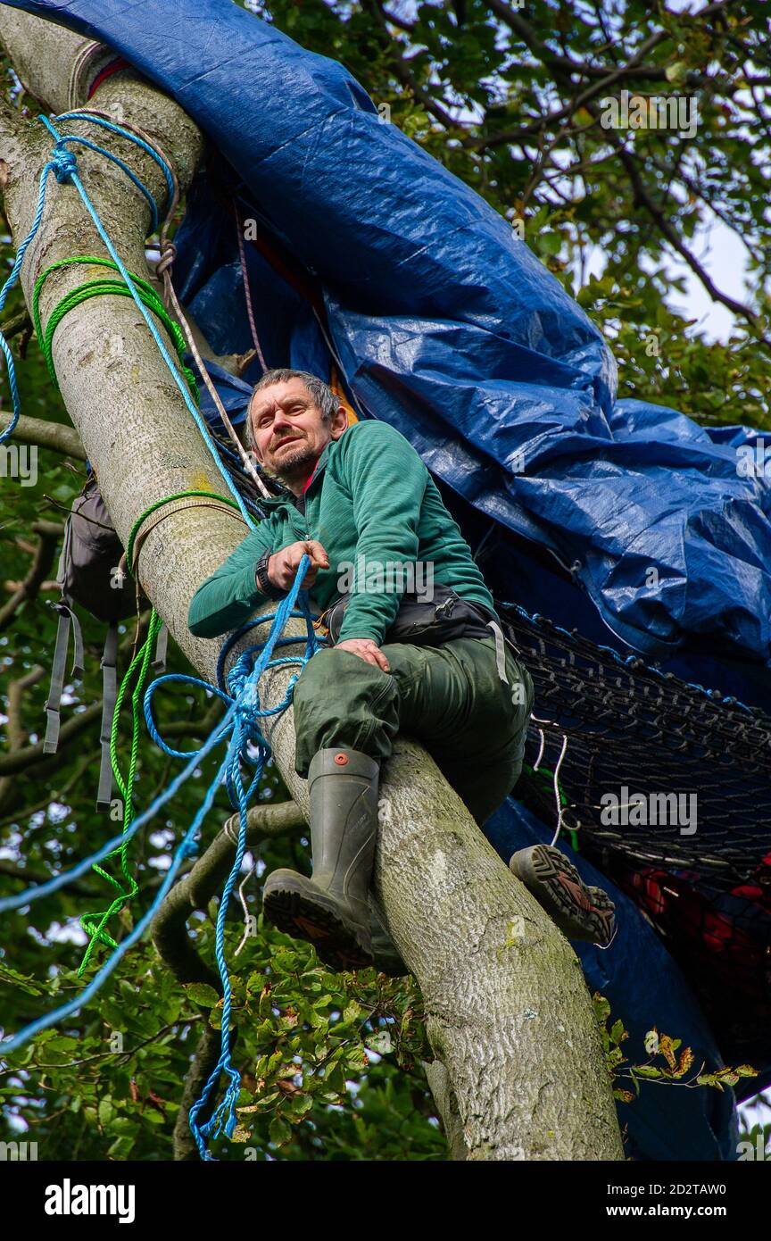 Aylesbury Vale, UK. Environmental Activist Swampy who came to fame in ...