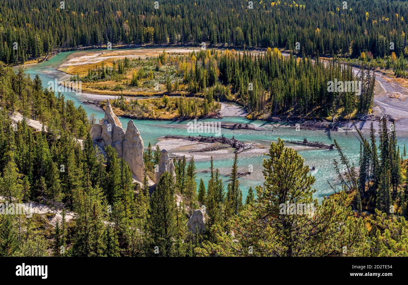 Hoodoos banff hi-res stock photography and images - Alamy