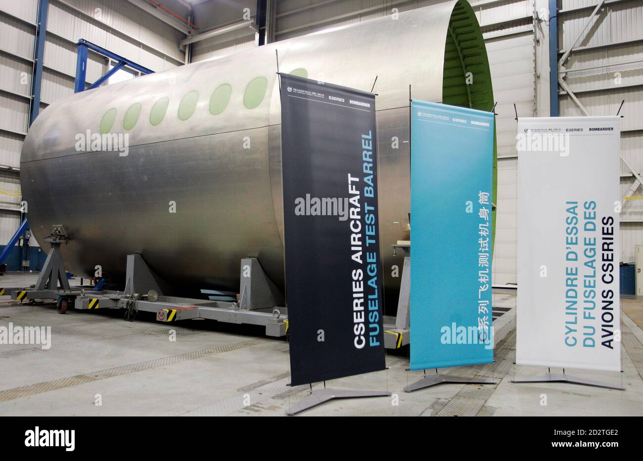 Canada bombardier aircraft plant hi-res stock photography and images ...