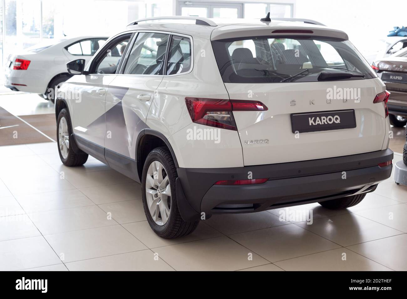 Skoda karoq hi-res stock photography and images - Alamy