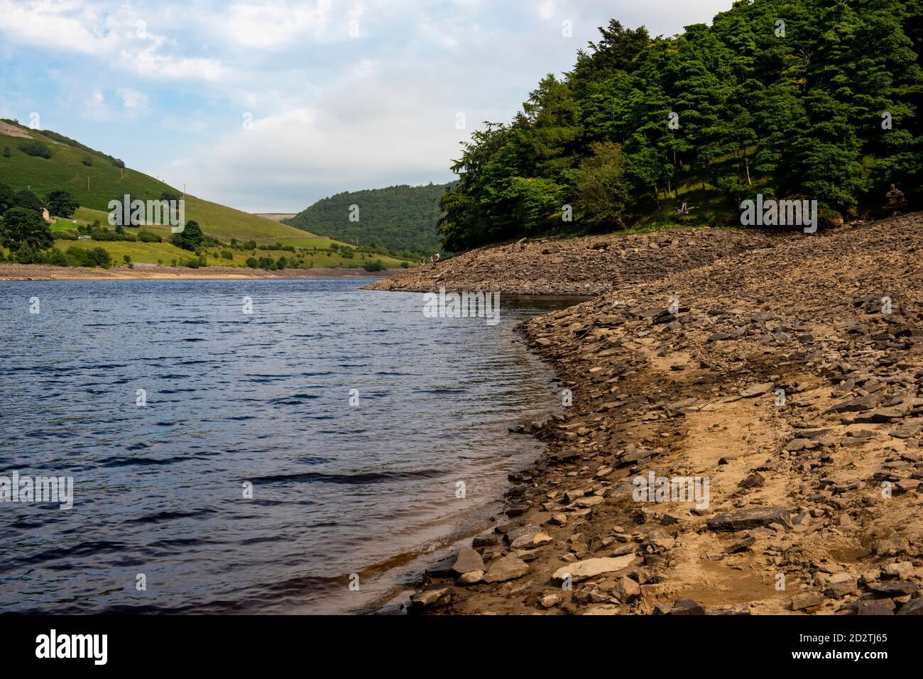Derbyshire lady bower reservoir hi-res stock photography and images - Alamy