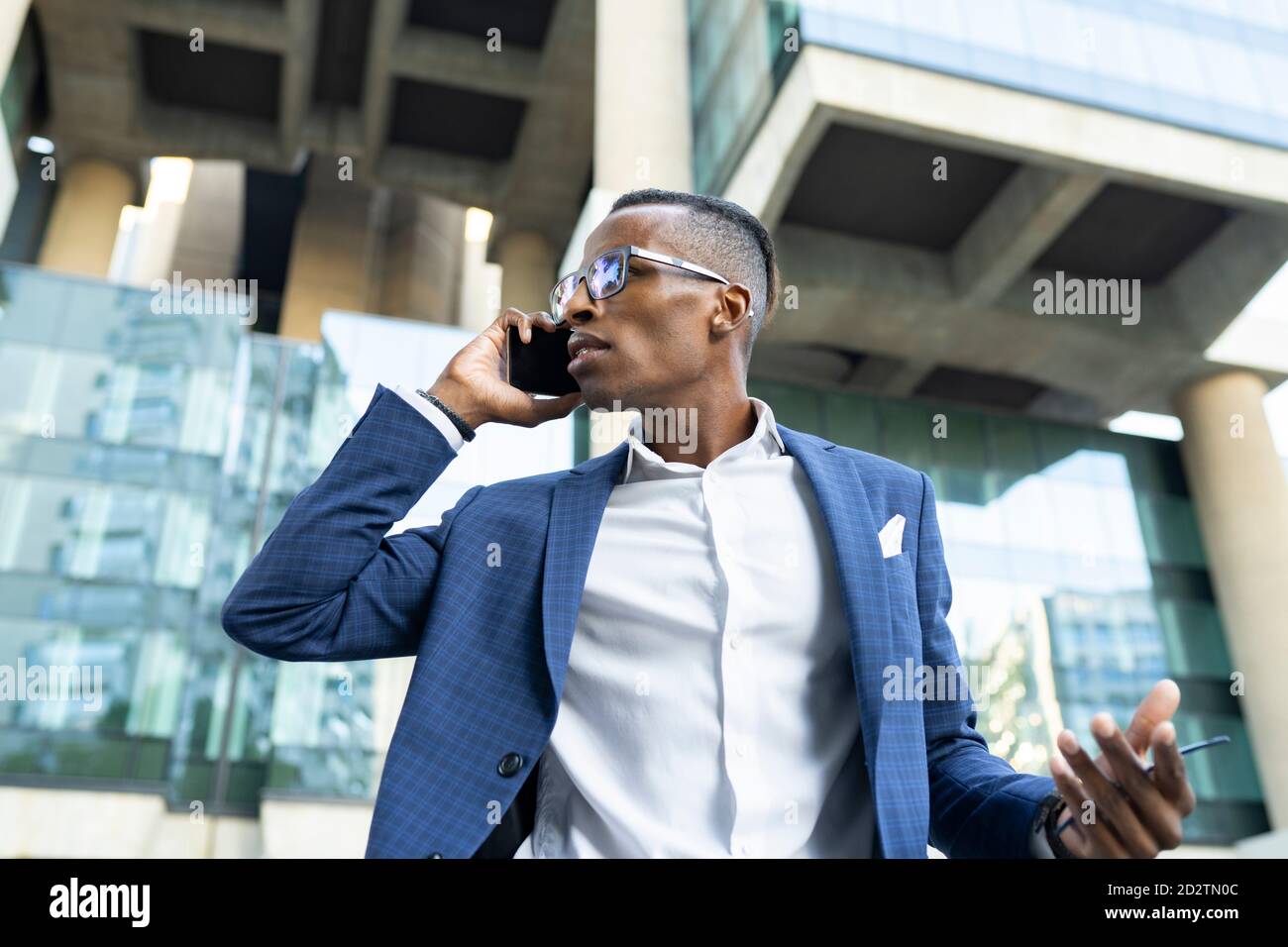 From below male entrepreneur hi-res stock photography and images - Alamy