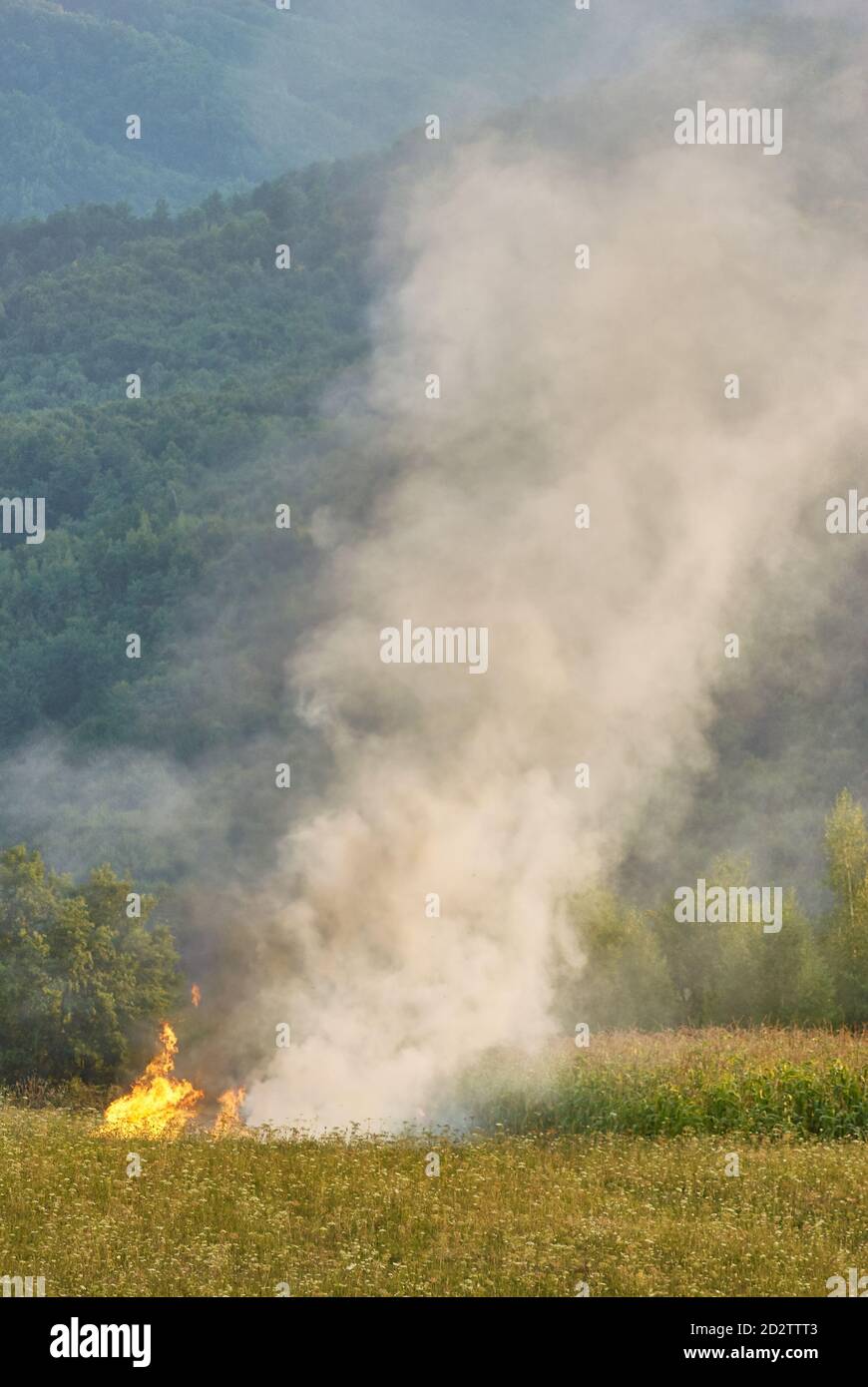 Fire fighter countryside landscape hi-res stock photography and images ...