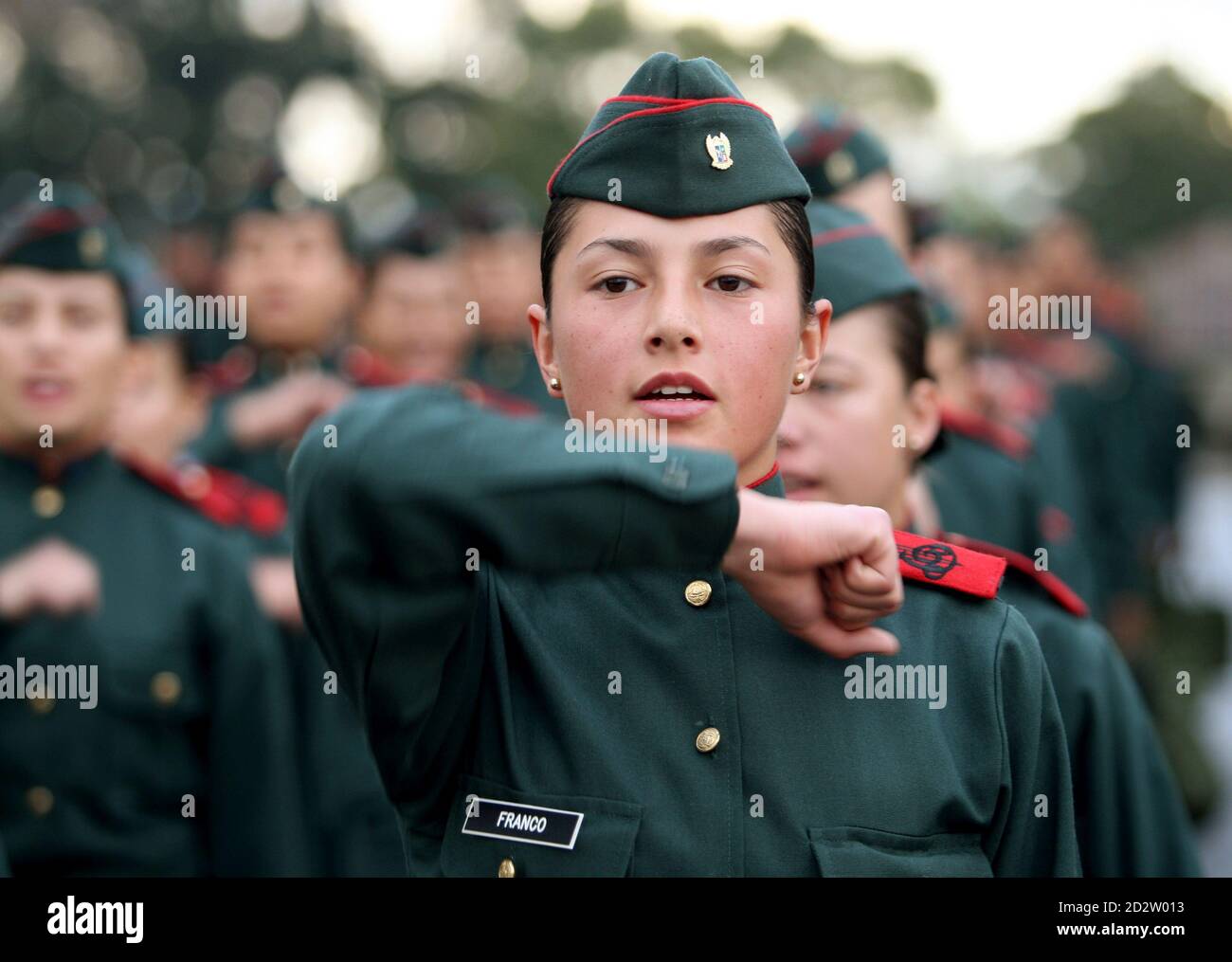 Female cadet training hi-res stock photography and images - Alamy