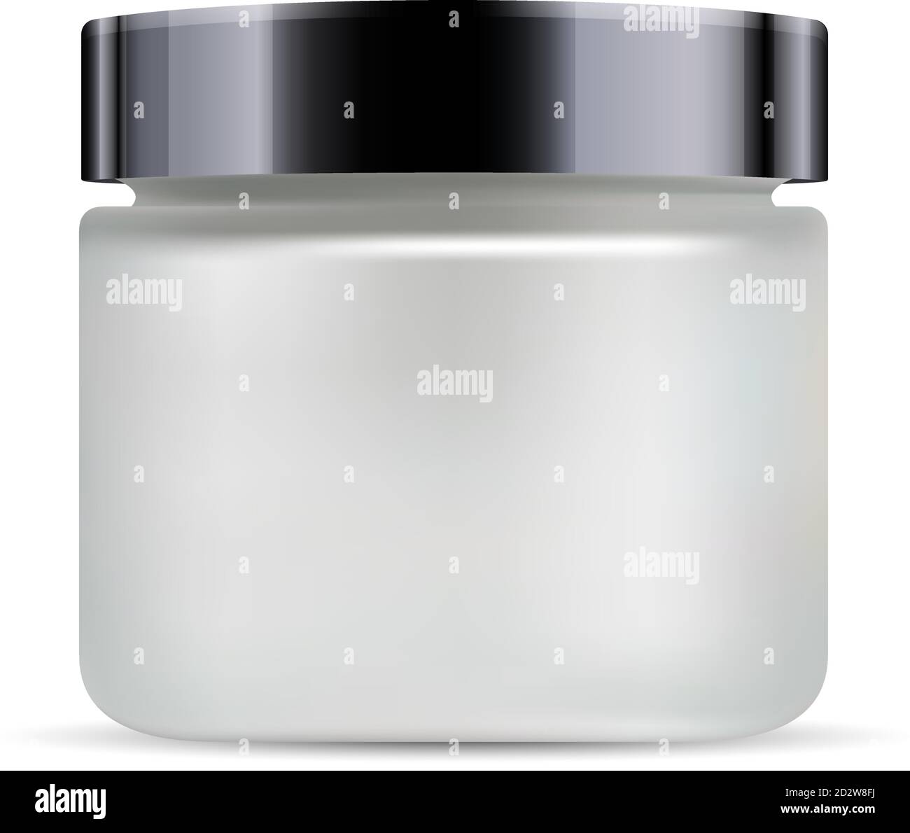 Cosmetics powder round Stock Vector Images - Alamy