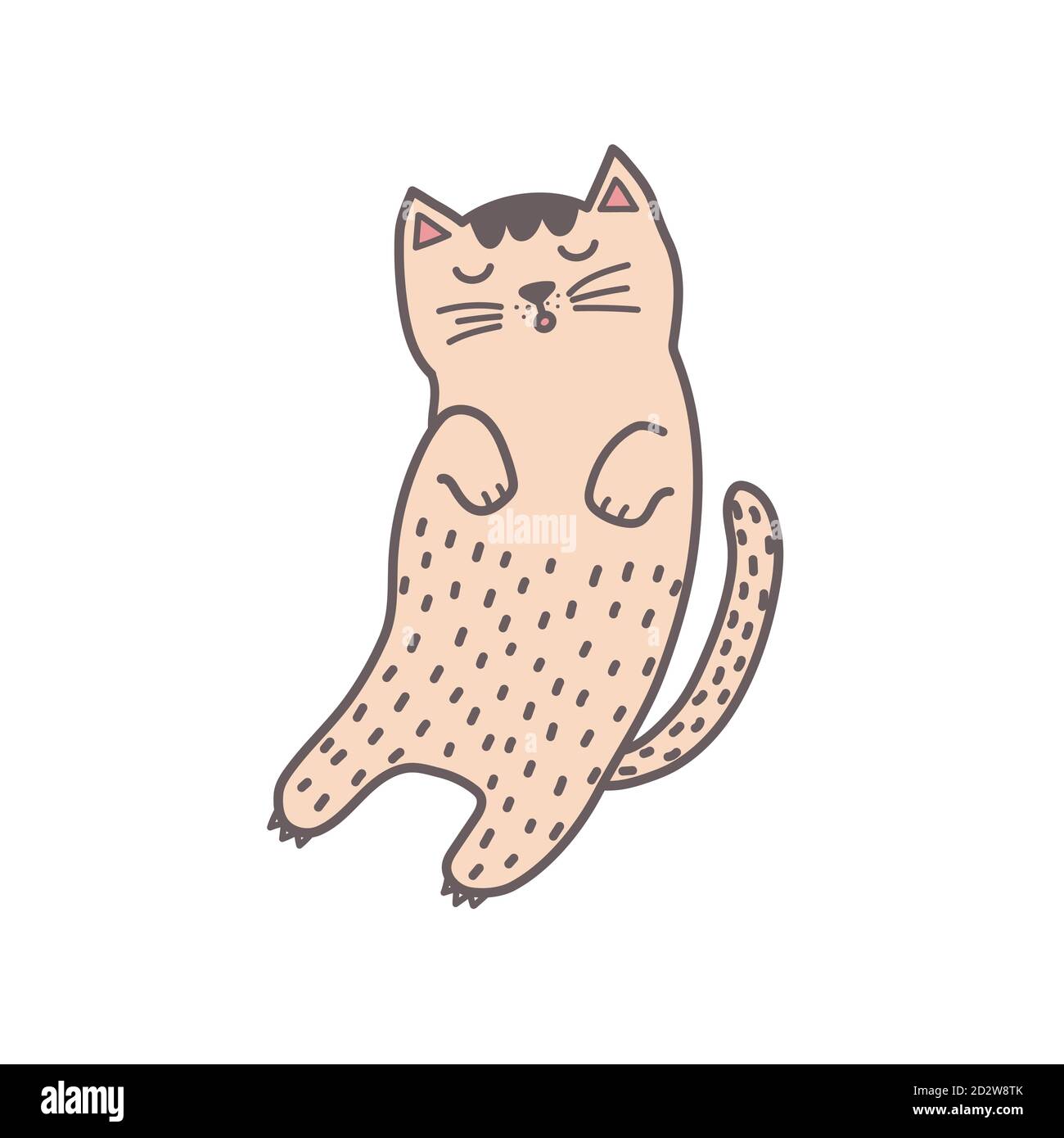 Cute child closed eyes Stock Vector Images - Alamy