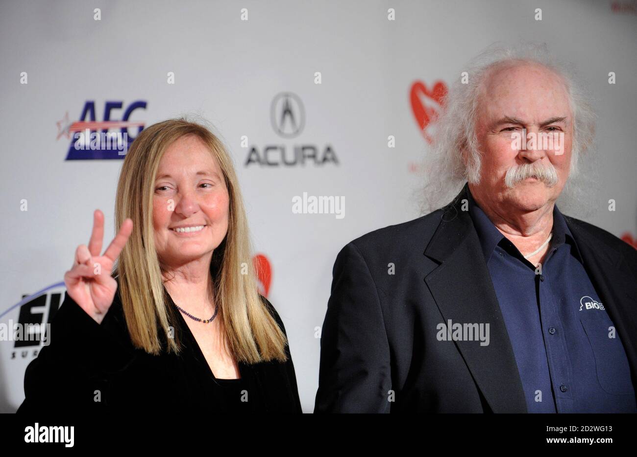 David crosby and wife hi-res stock photography and images - Alamy