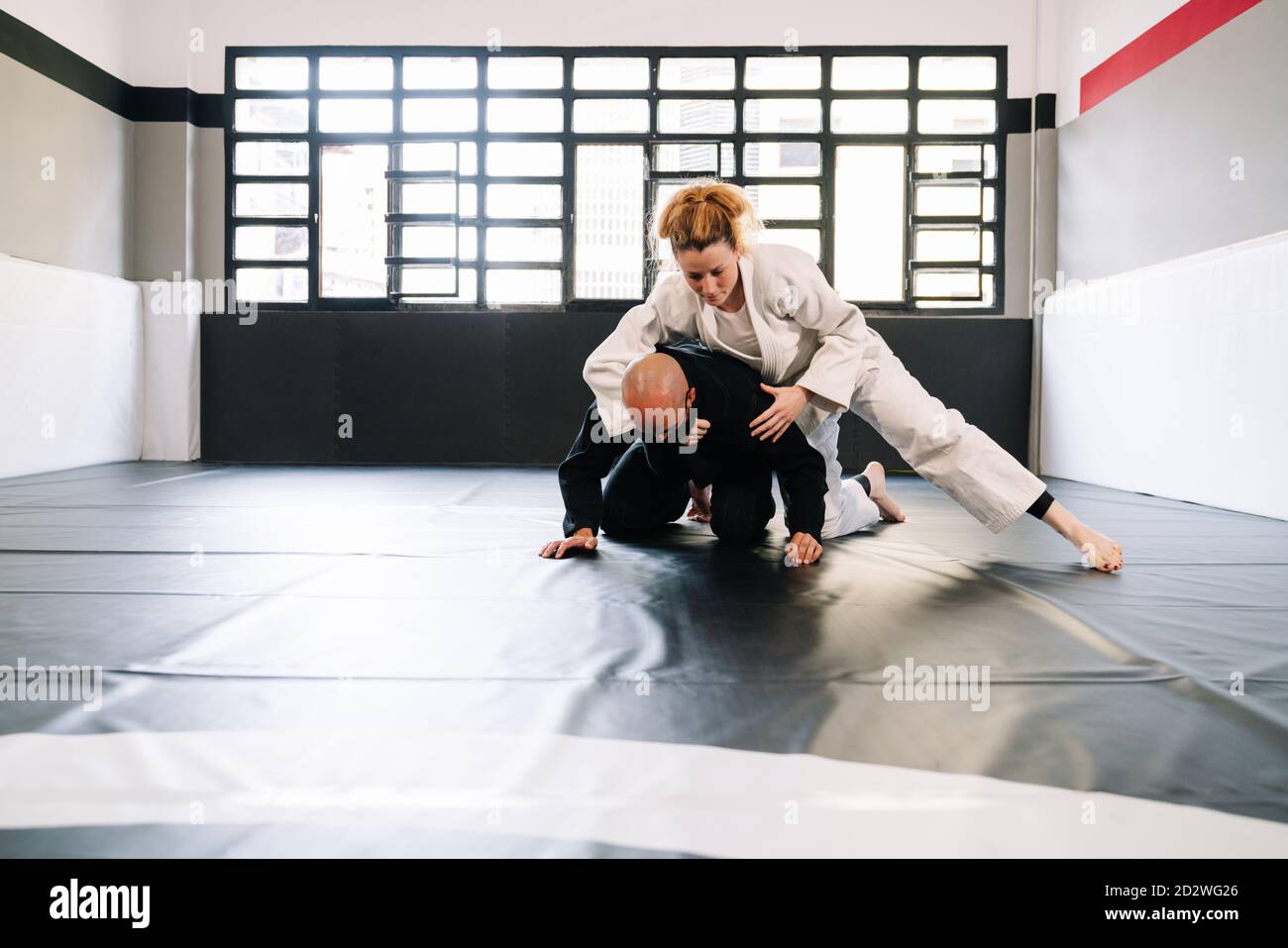 Karate Woman Caucasian High Resolution Stock Photography and Images - Alamy