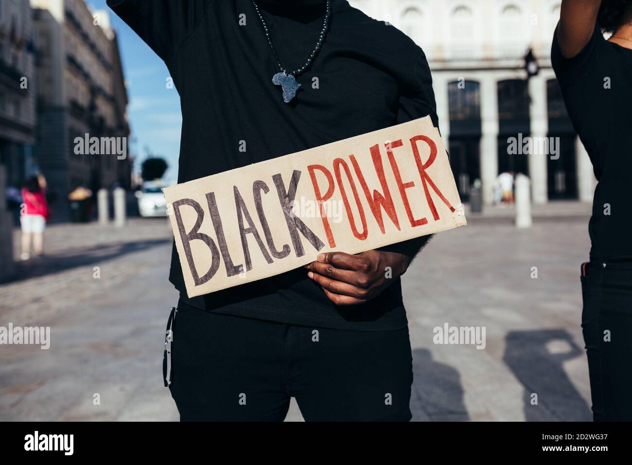 Black power poster hi-res stock photography and images - Alamy