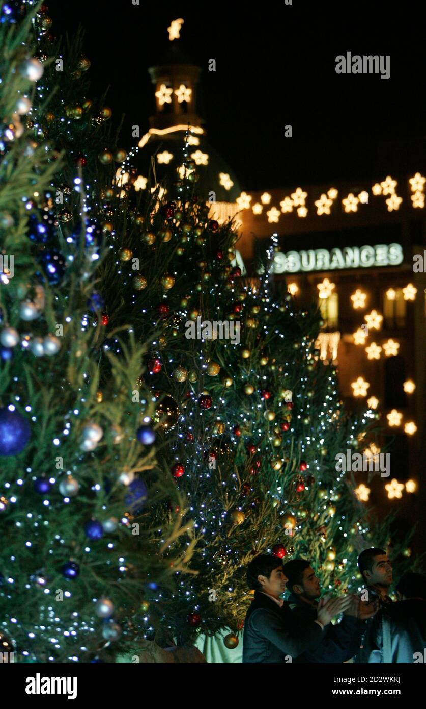 Christmas light beirut lebanon hi-res stock photography and images - Alamy