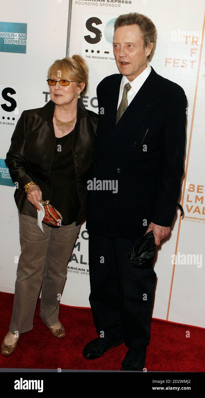 Christopher walken and georgianne walken hi-res stock photography and ...