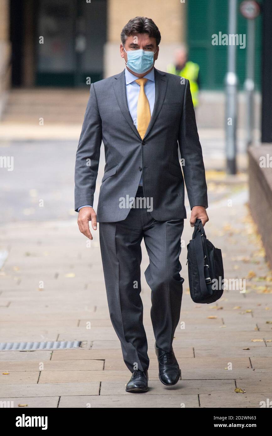 Former BHS owner Dominic Chappell arrives at Southwark Crown Court in ...