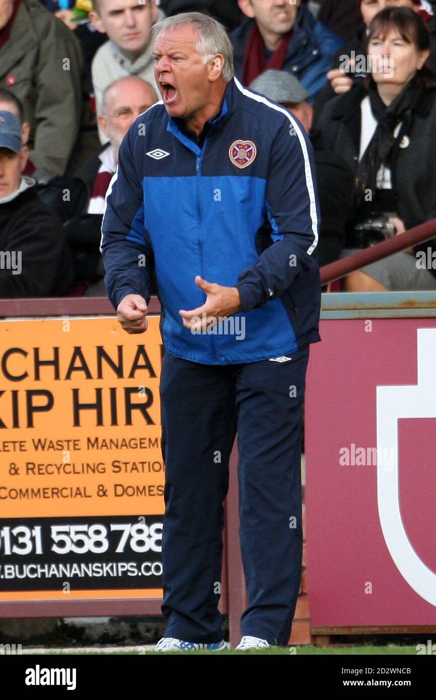 Jim Jefferies, Hearts manager Stock Photo - Alamy