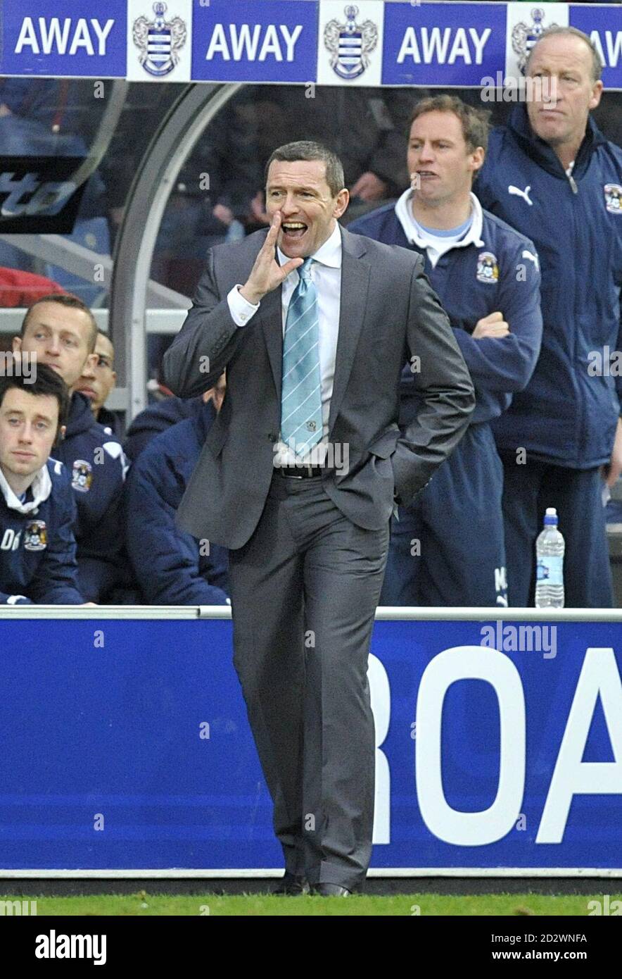 Coventry city shouts instructions hi-res stock photography and images ...