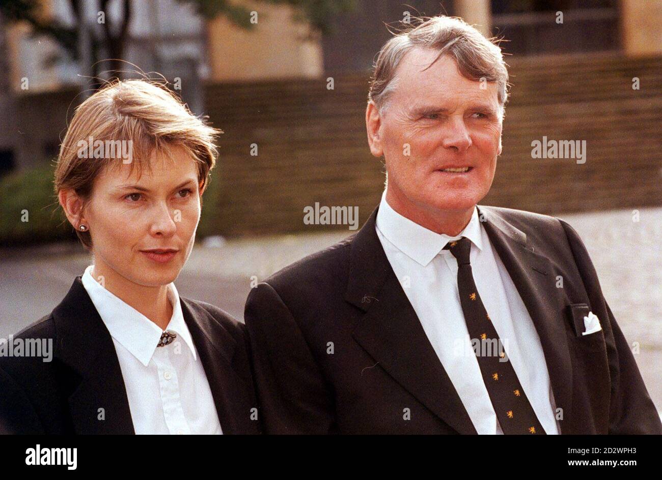 Defence Barrister Richard Ferguson (Right) with his junior Sasha Wass ...