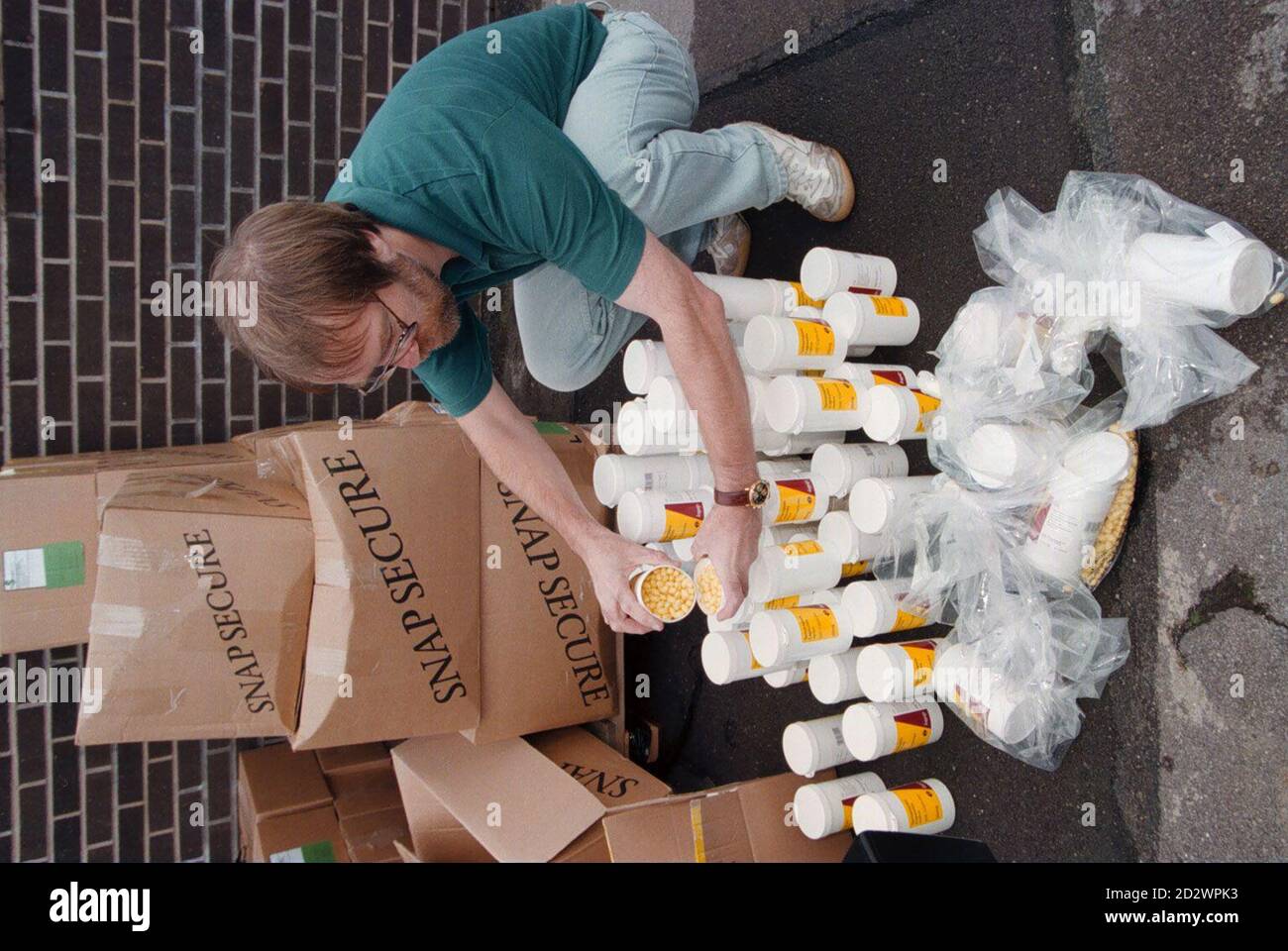 Part of the million haul of the sleeping drug tamazepam hi-res stock ...