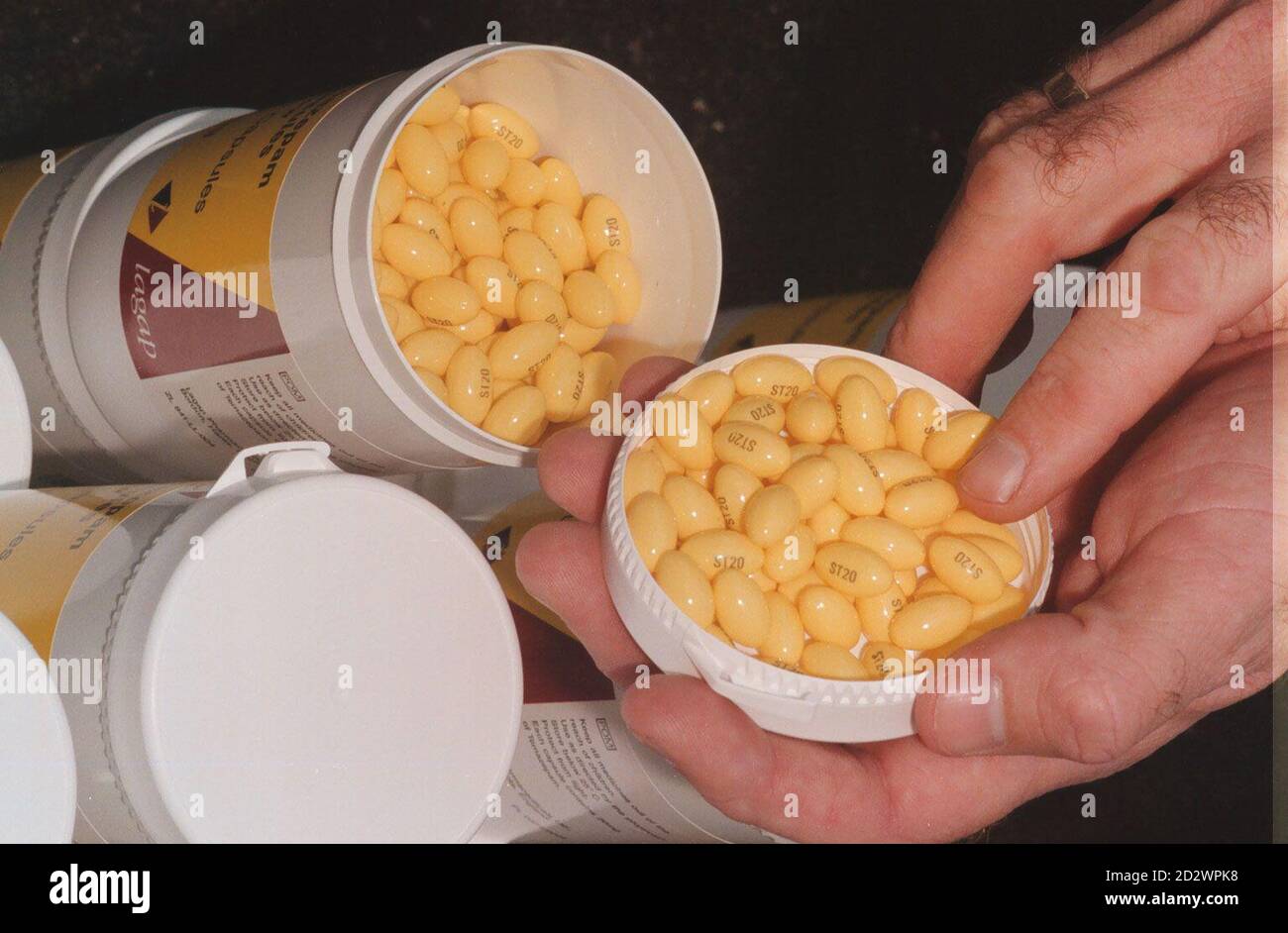 Part of the million haul of the sleeping drug tamazepam hi-res stock ...