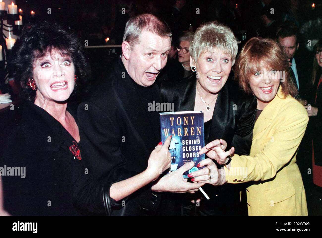 Coronation Street creator Tony Warren, launching his new novel "Behind ...