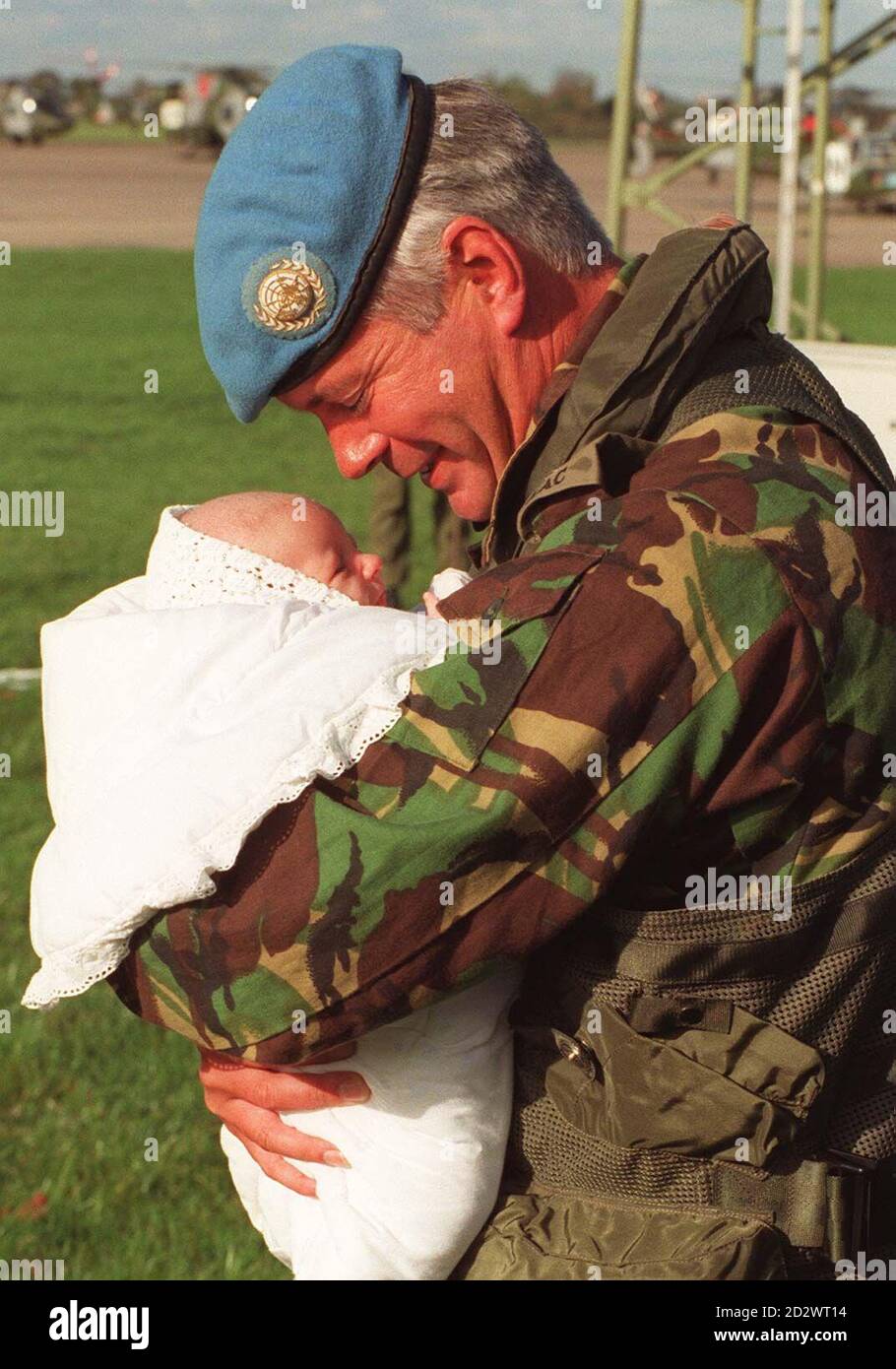 Baby in military uniform hi-res stock photography and images - Alamy
