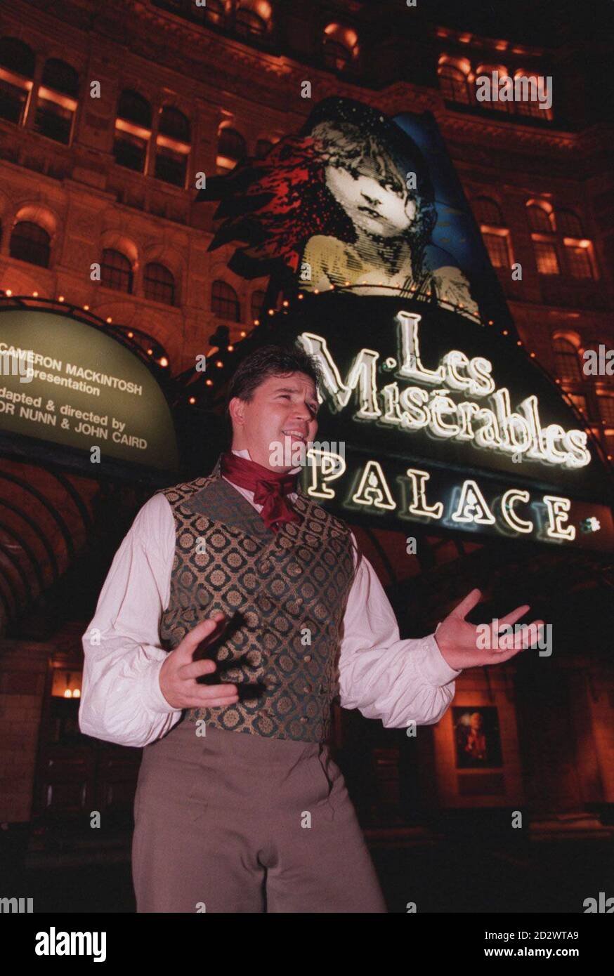 Brian Wheeler in Les Miserables Stock Photo - Alamy