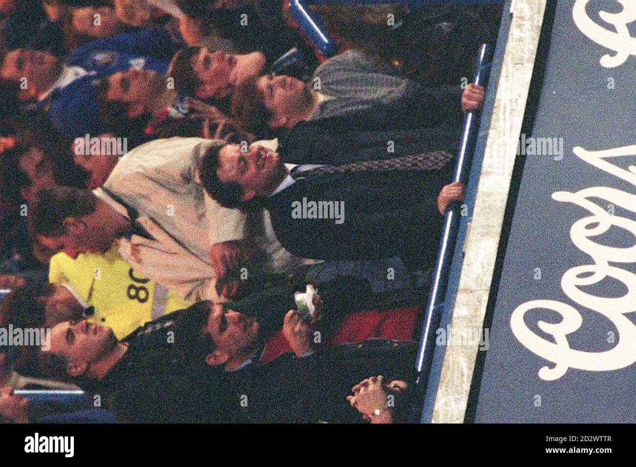 The matthew harding stand at stamford bridge hi-res stock photography ...