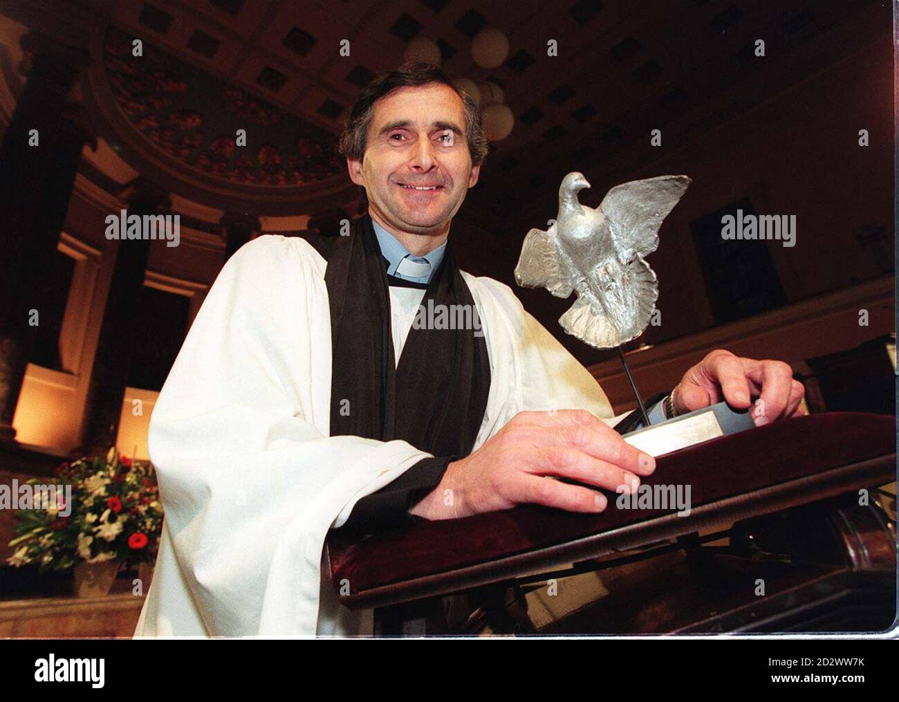 The Reverend Barry Overend, who has been named Preacher of the Year, in ...