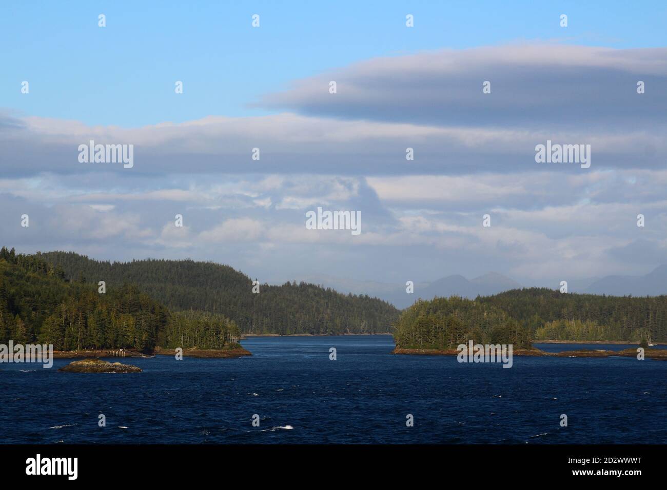 Inside passage, Alaska Stock Photo - Alamy