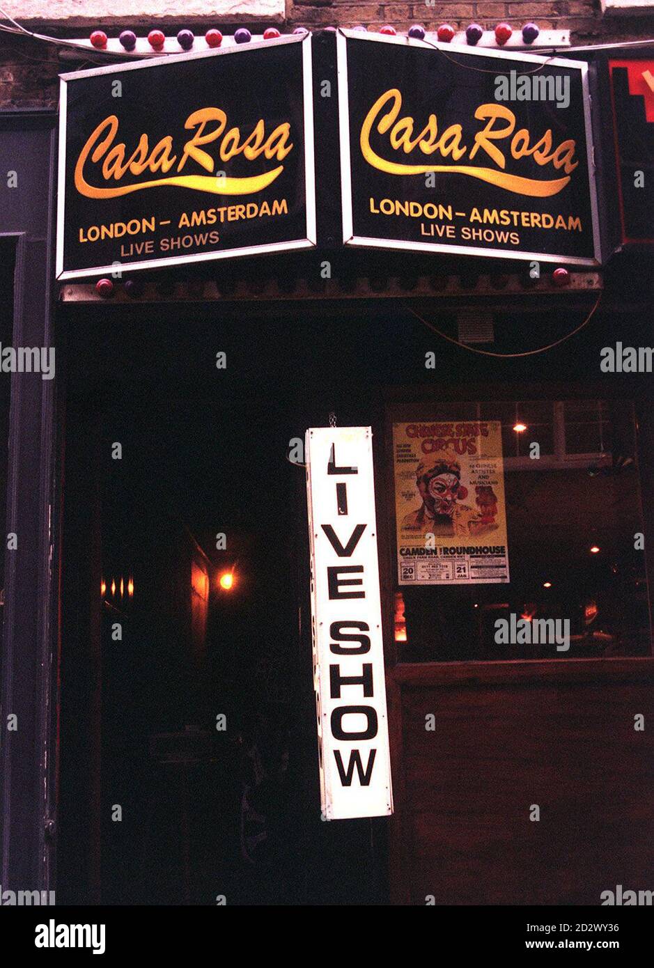 The Casa Rosa strip club in London's Soho, where Japanese bankers ...