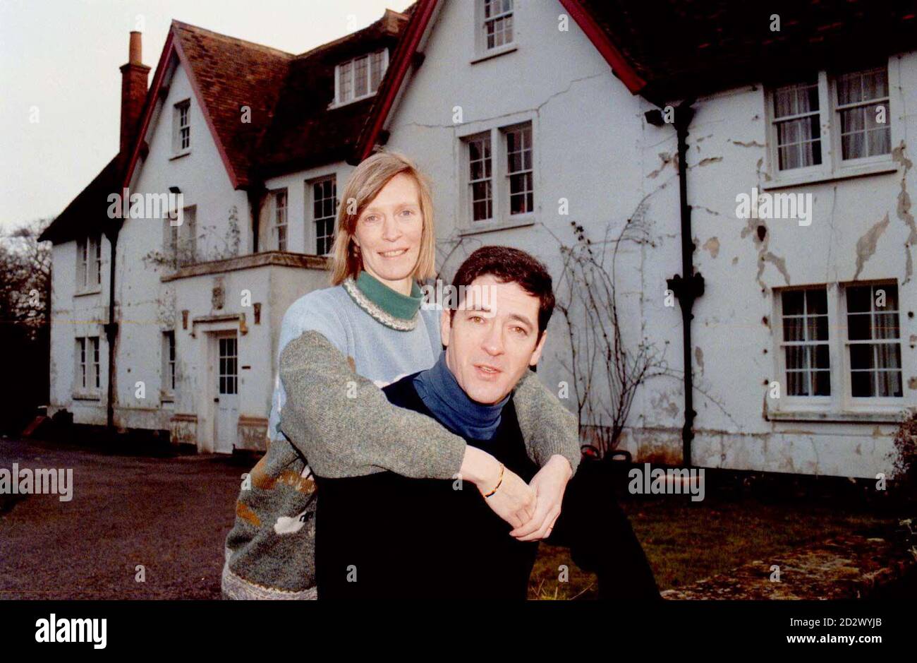 Kevin and Pandora Maxwell at their Moulsford Manor home near ...