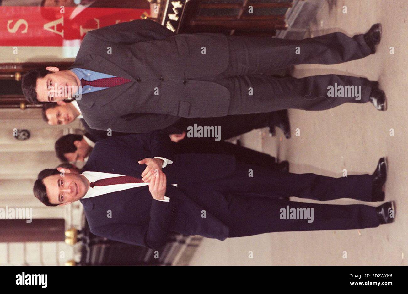 Kevin (right) and Ian Maxwell arrive at Chichester Rents court in ...