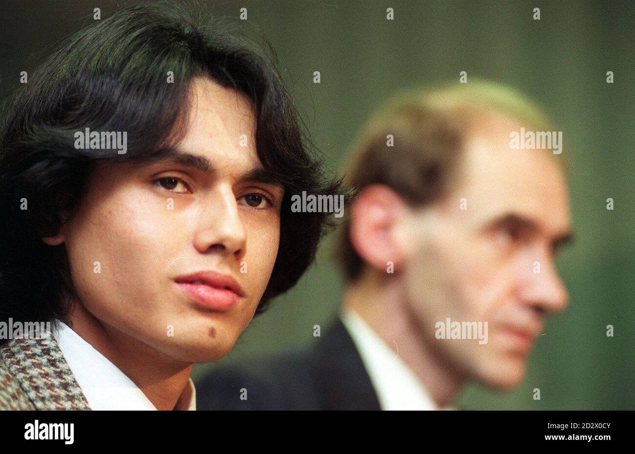 Adopted son millionaire businessman richard morley hi-res stock ...