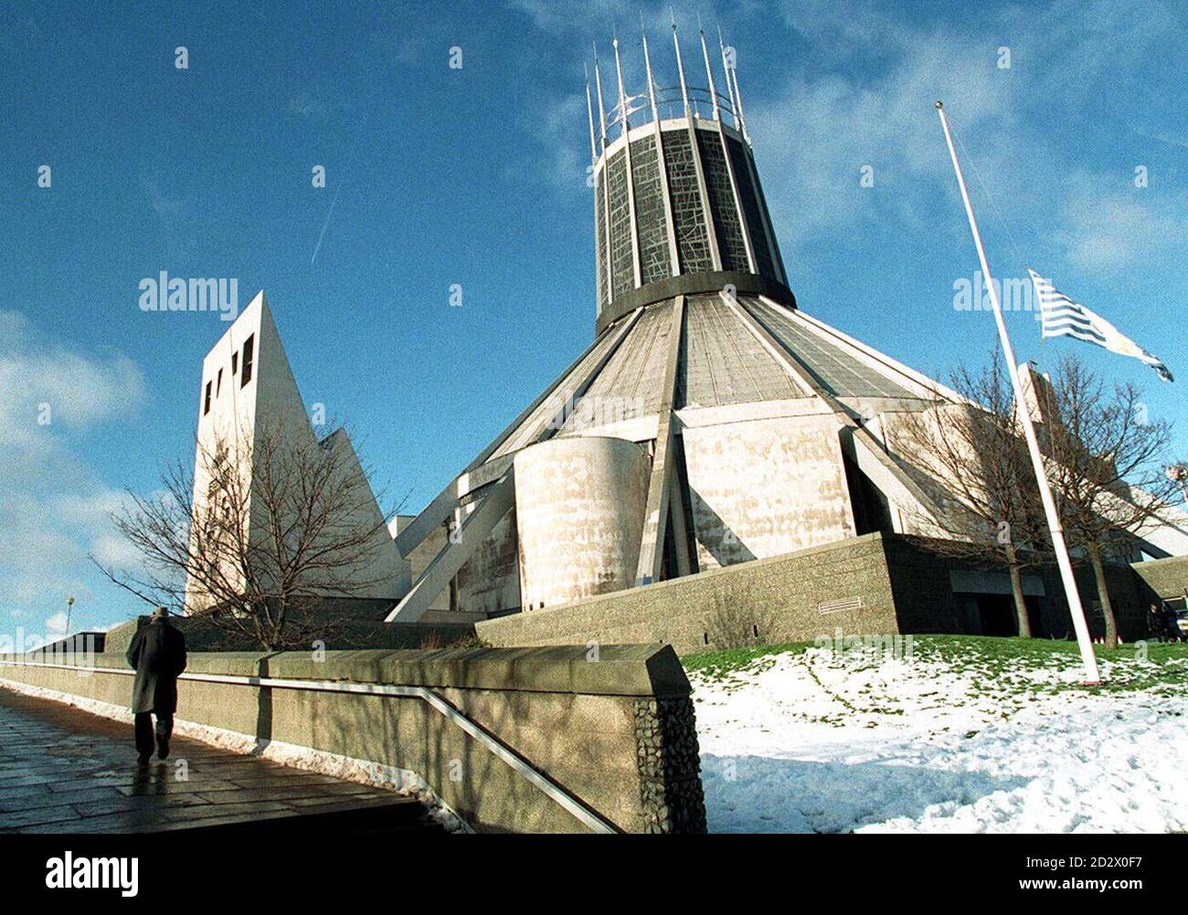 Liverpool's Roman Catholic Cathedral where Archbishop Derek Worlock ...