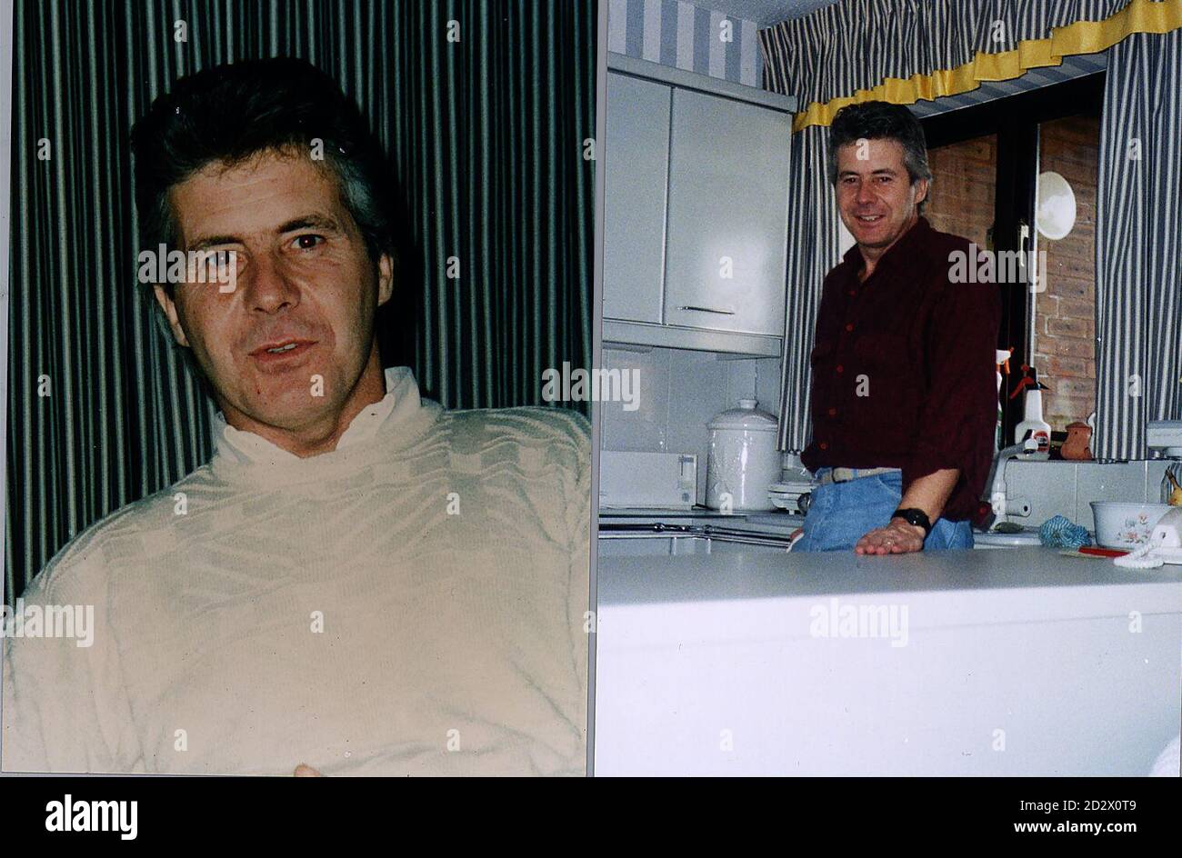 Composite picture of the two photographs of Victor Farrant issued by ...