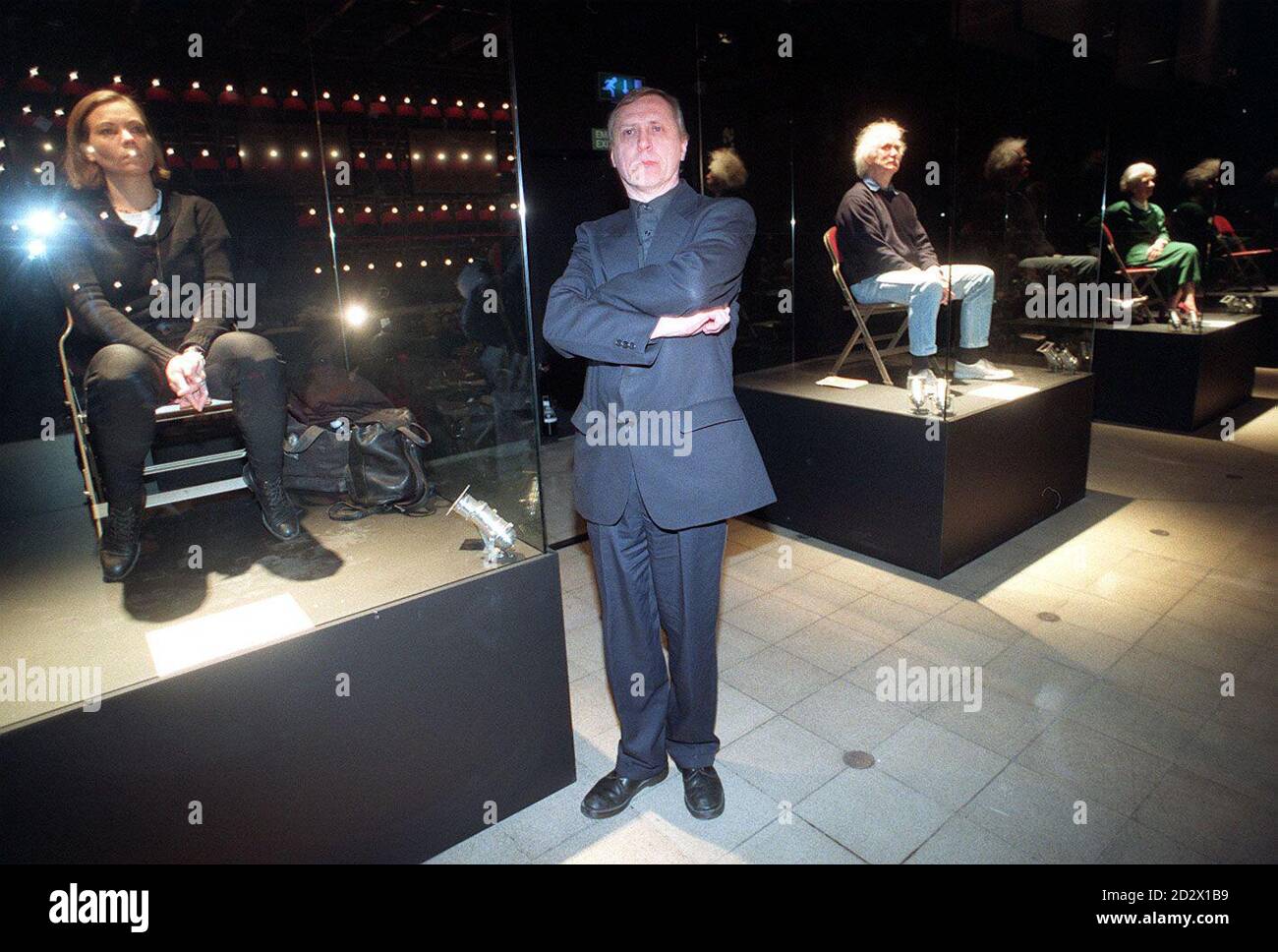 Film director Peter Greenaway at the launch today (Wednesday) of his ...