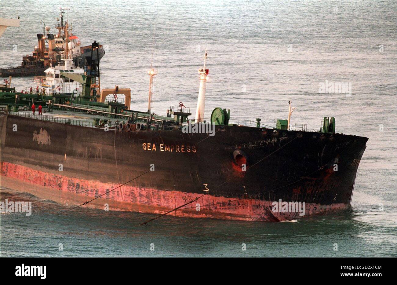 Supertanker deck hi-res stock photography and images - Alamy