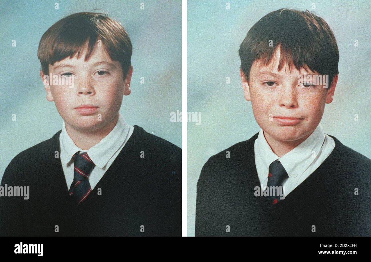 File composite picture : Eleven-year-old Steffan Williams (left) and ...